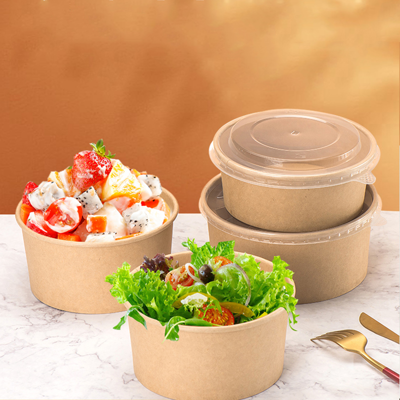 Customized Factory Disposable Paper Pasta Bowl