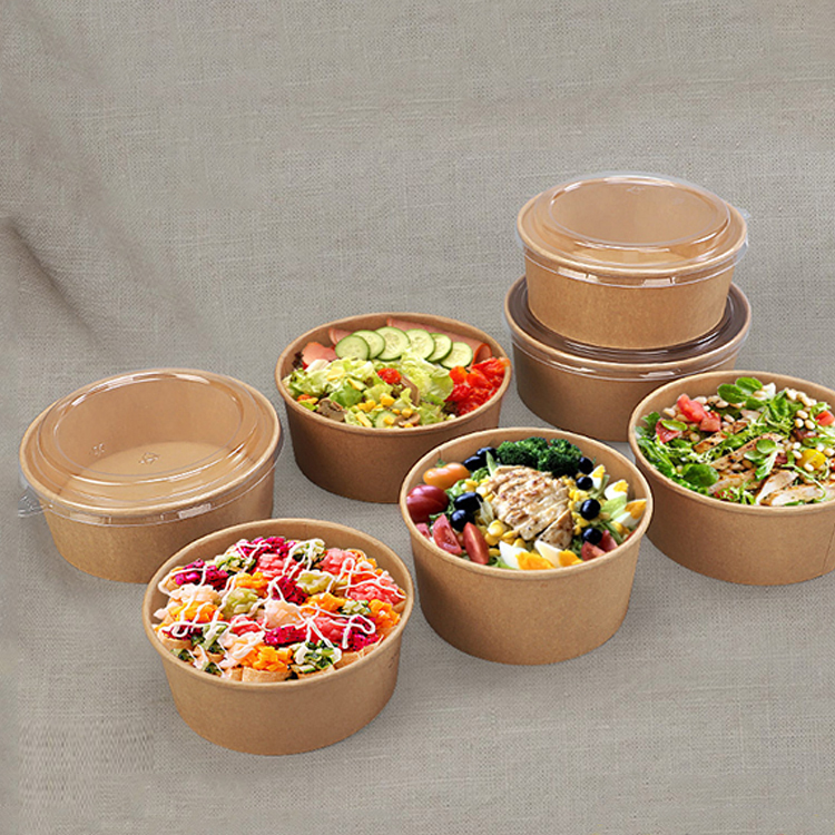 Custom printed paper bowls